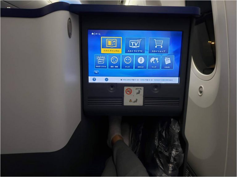 【ビジネスクラス】ANA NH885搭乗記